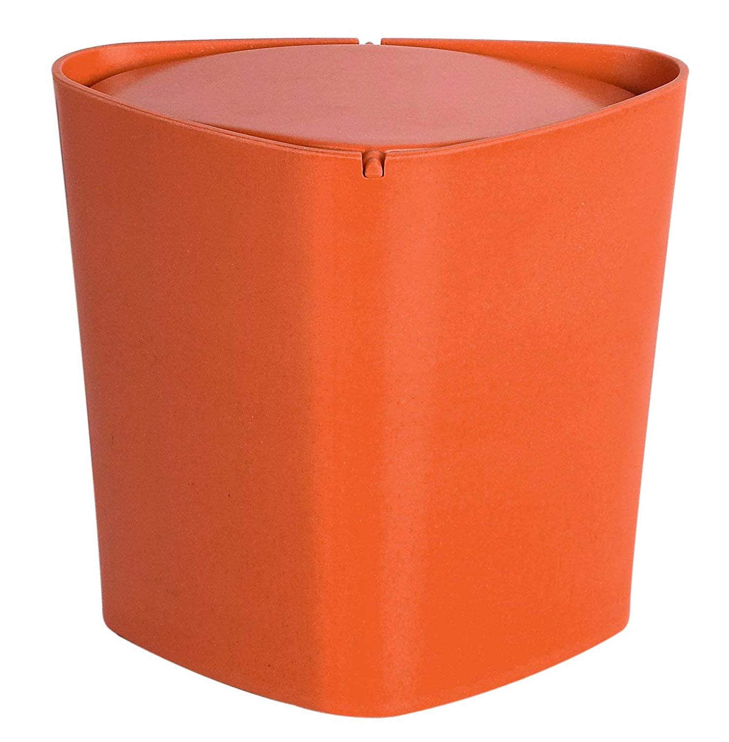 Spirella Trix Eco Plant Fibre Bin, Orange – BigaMart