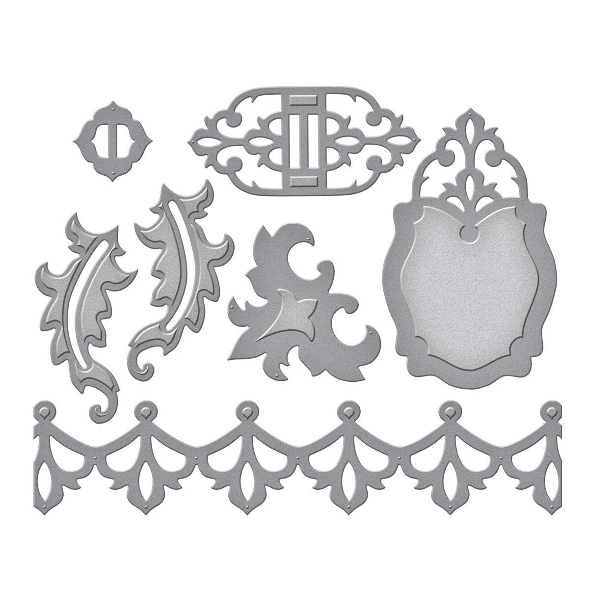Spellbinders Die Damask Accents – BigaMart