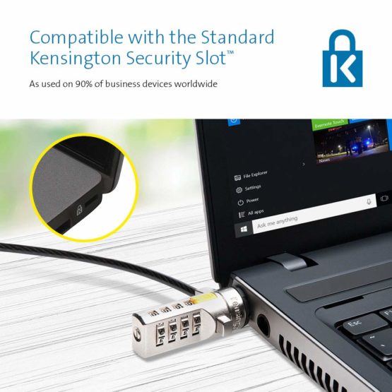 Kensington Combination Ultra Laptop Lock – BigaMart