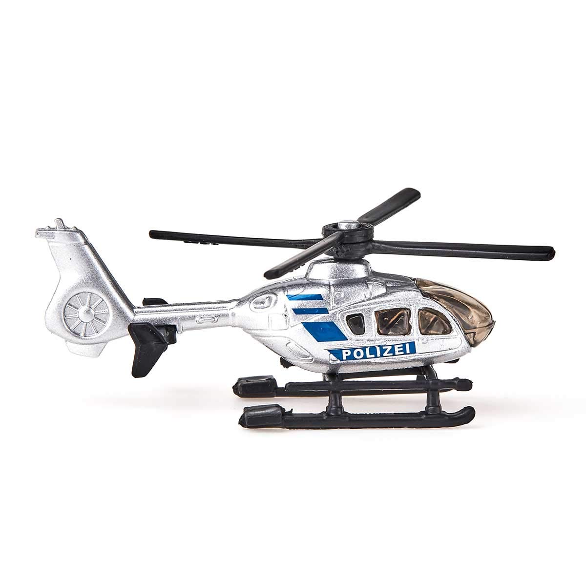 SIKU 0807 Blister Police Helicopter (German), Silver – BigaMart