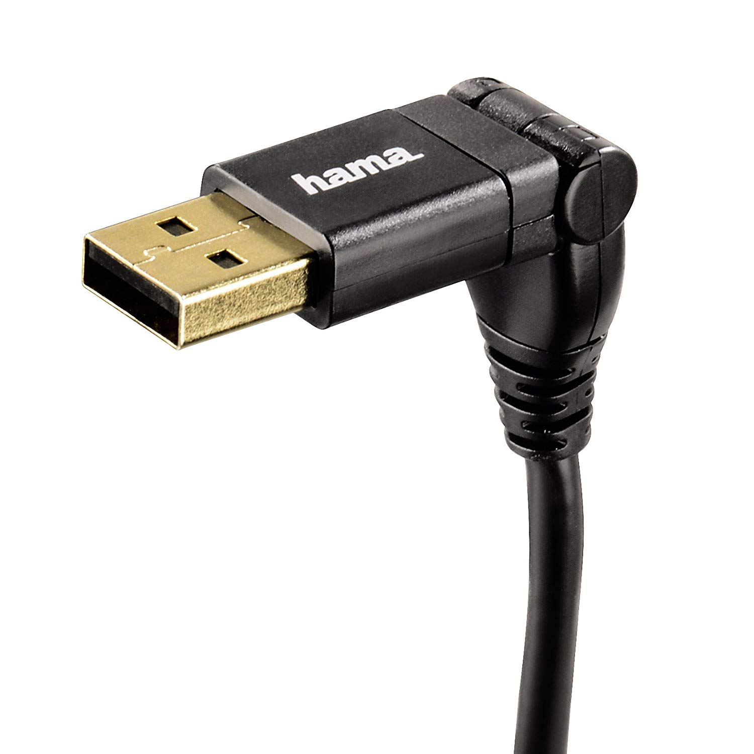 Hama 1.80m Full Motion USB Angle A-Plug – Mini B Plug Cable – BigaMart