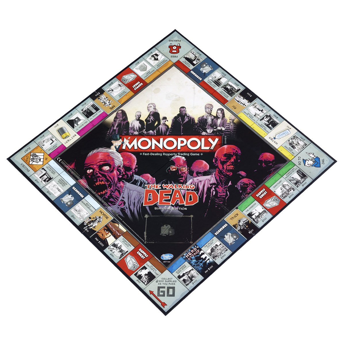 The Walking Dead Monopoly Board Game - BigaMart