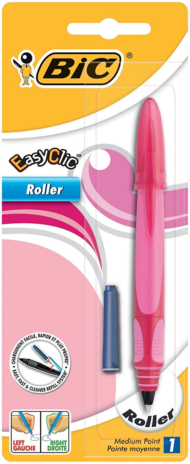 BIC Easy Clic Ballpoint Pen Assorted Colours – BigaMart