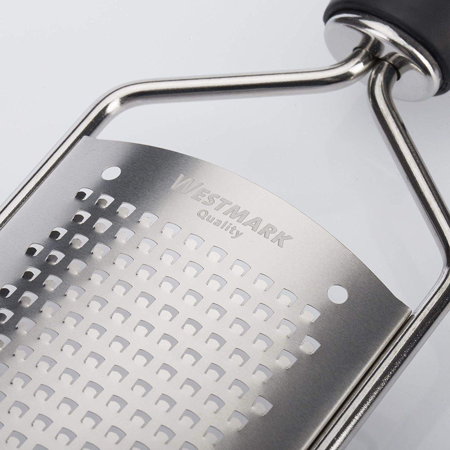 Westmark Grater, Fine, Stainless Steel/Plastic, Technicus-Square, Black ...