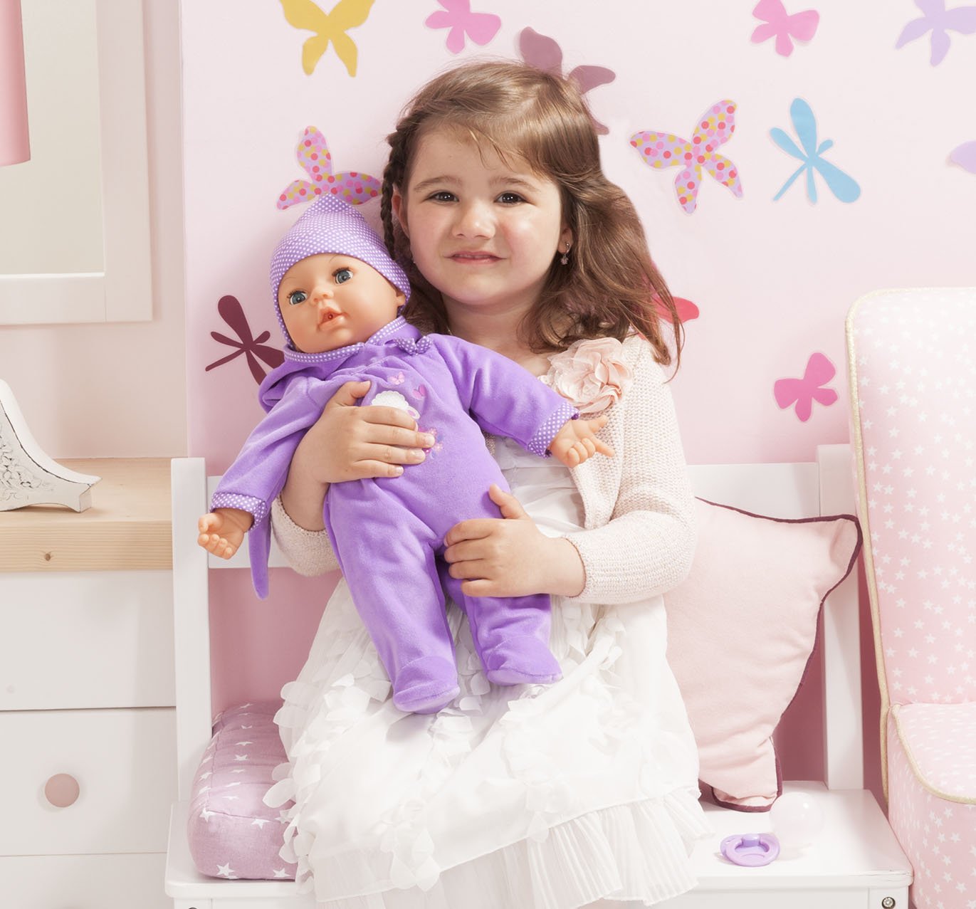 Bayer Design 94697AA Function Doll, Interactive, Piccolina Real Tears ...