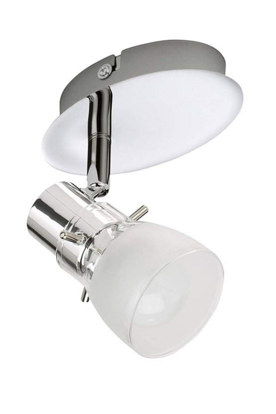 Briloner Leuchten LED Ceiling Light with 1 x 5 W 400 lm, Chrome 2723 ...