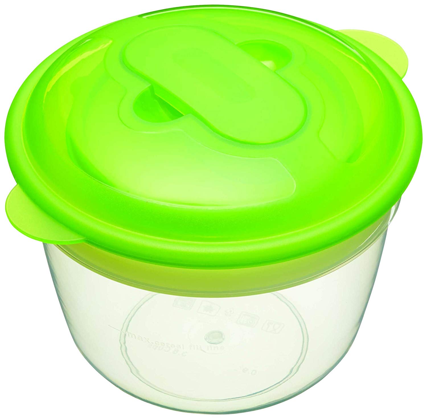 KitchenCraft “Stay Cool” Storage Set with Ice Block, Green/Transparent ...