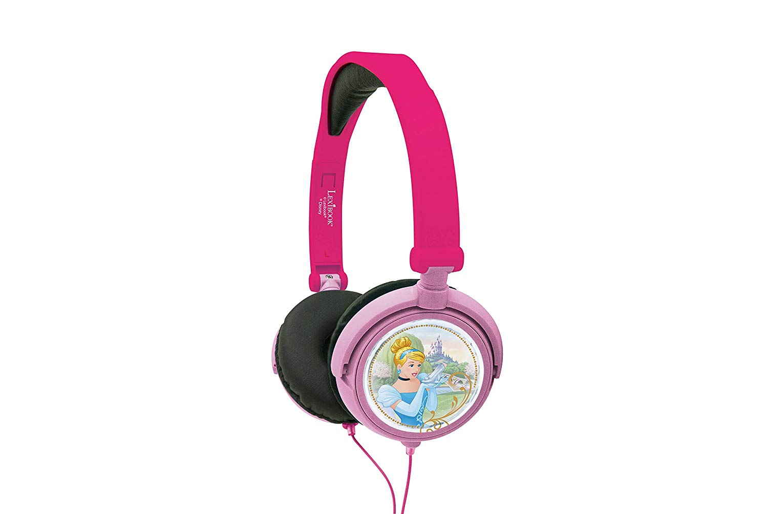 Lexibook Disney Princess Rapunzel Stereo Headphone, kids safe, foldable ...