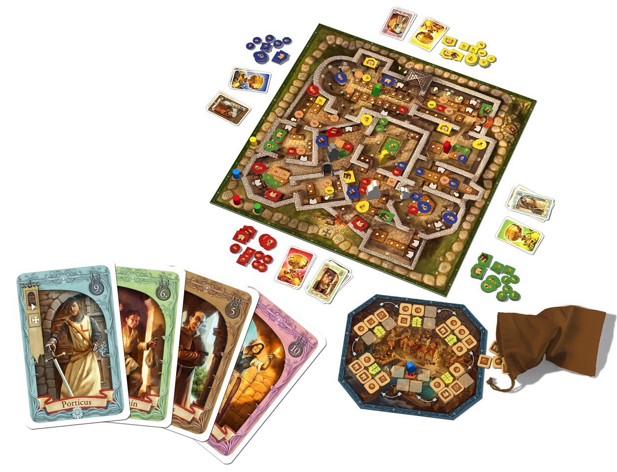 Queen Games Templar Board Game – BigaMart