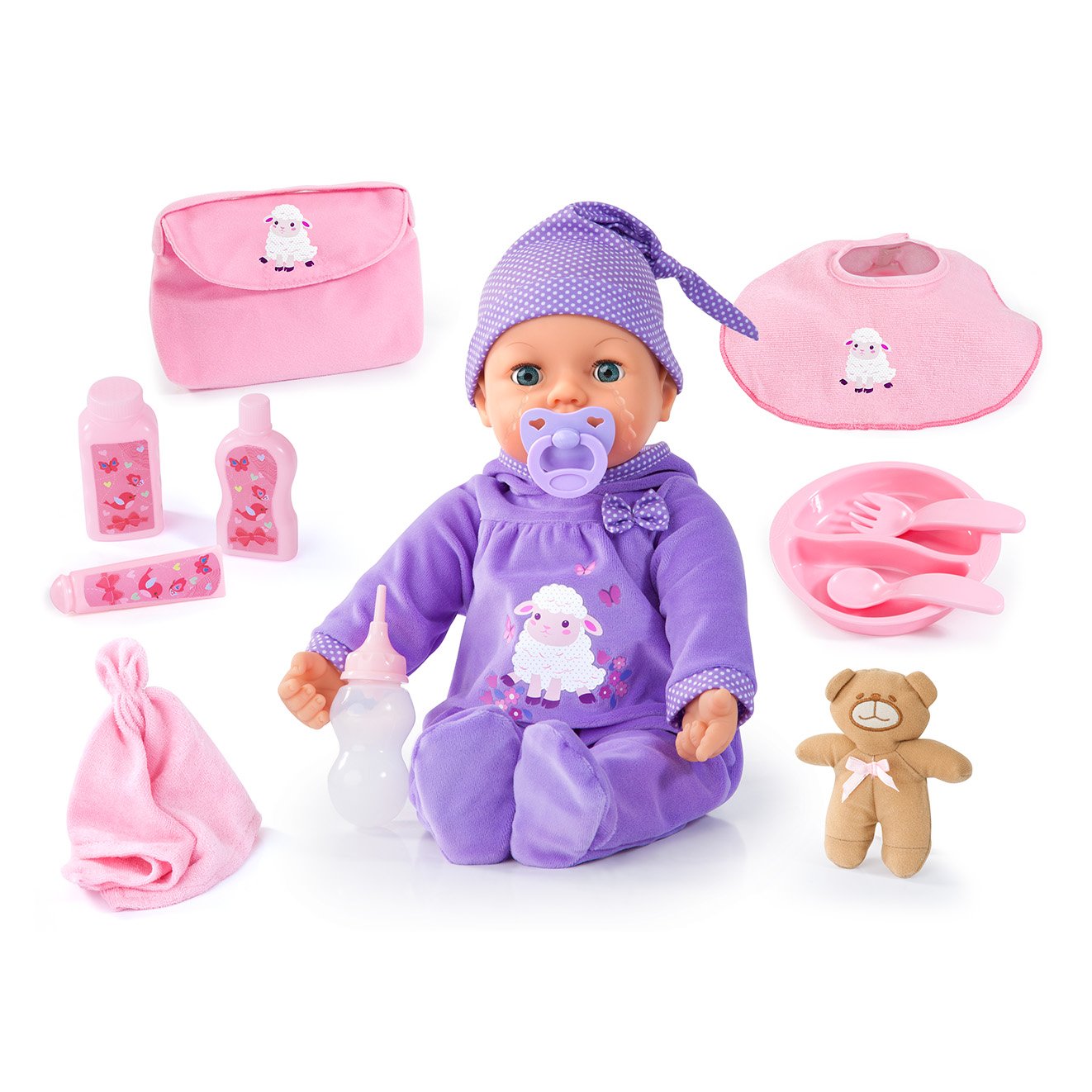 Bayer Design 94697AA Function Doll, Interactive, Piccolina Real Tears ...