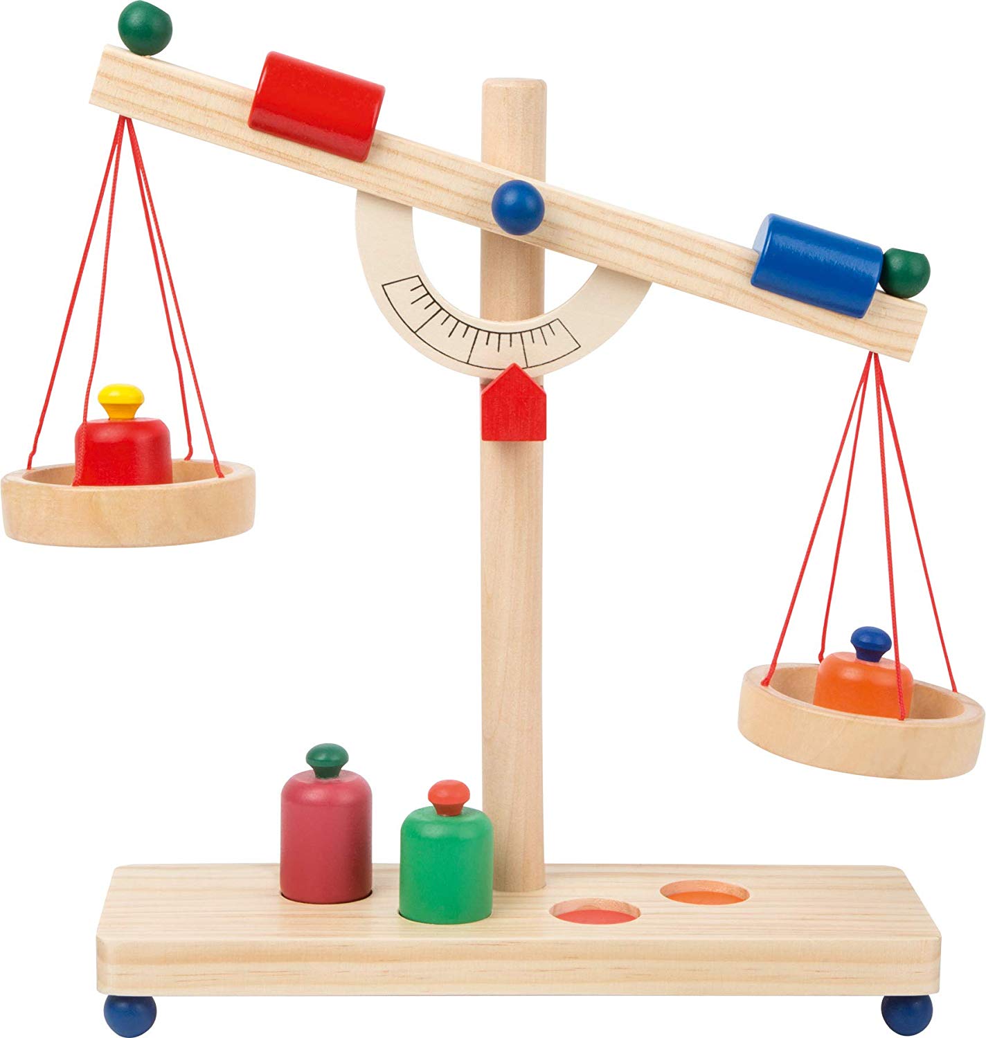 small foot 4592 Wooden beam scale children’s scale, accessories for ...