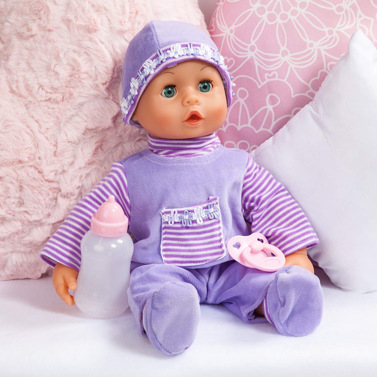 Bayer Design 93826AA Function Doll, Toddler, First Words Baby with ...