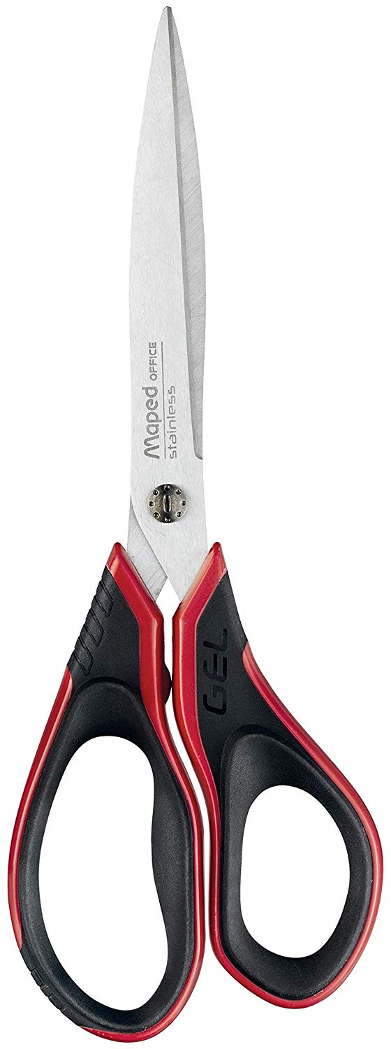 Maped 21 cm Advanced Gel Asymmetrical Scissors, 499210 – BigaMart