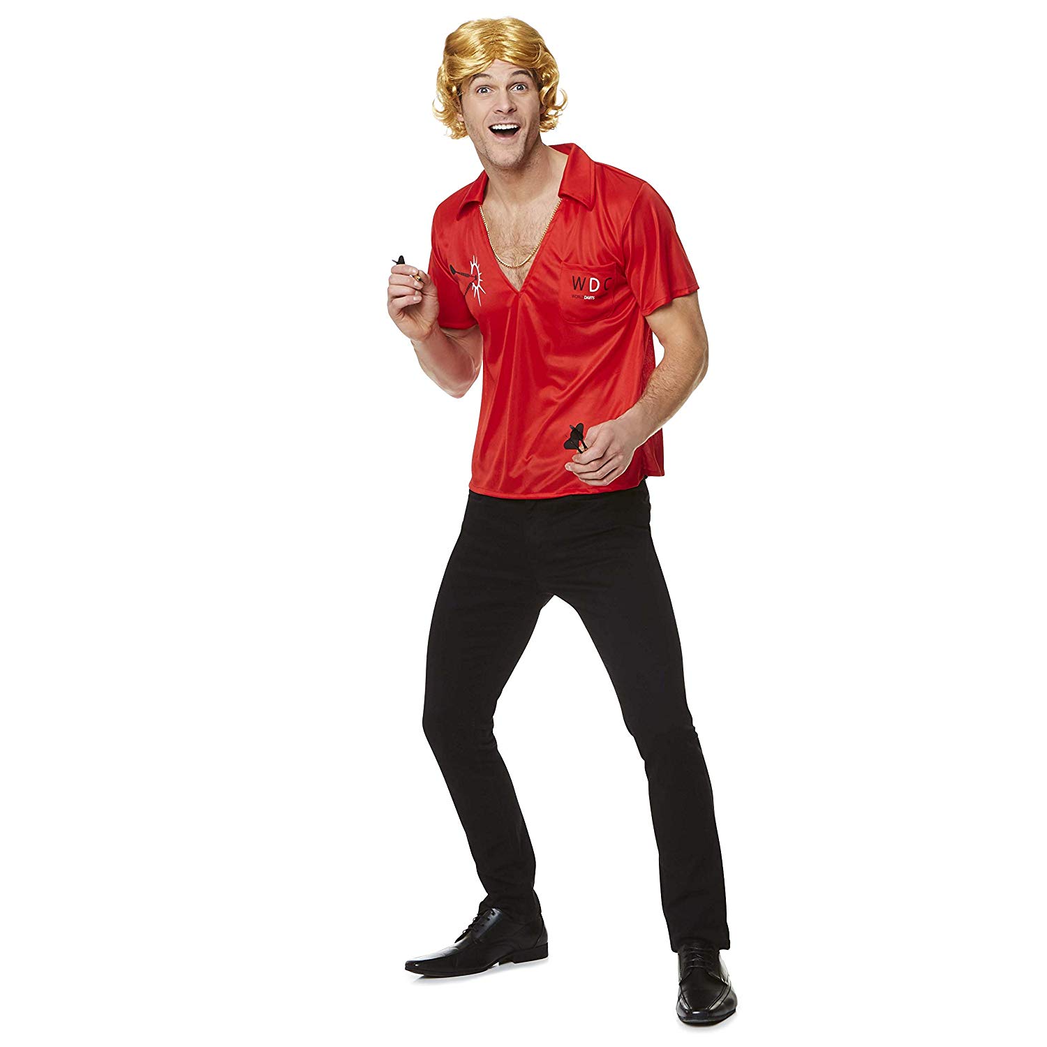 Karnival 82233 1980’s Darts Champ Kit Costume, Men, Multi, Medium – BigaMart