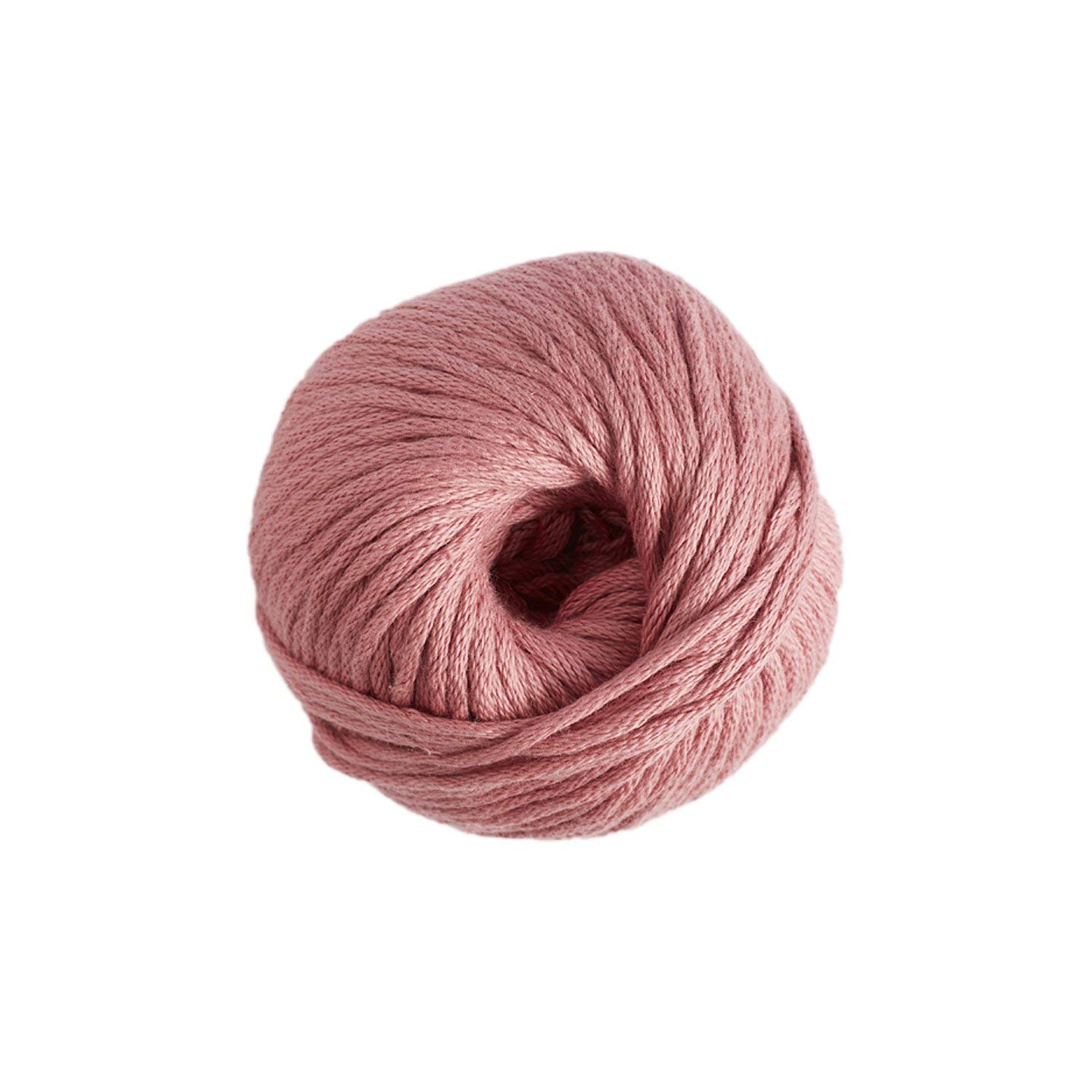 DMC Natura XL Yarn, 100% Cotton, Colour 42 Pink, 12 x 12 x 7 cm – BigaMart