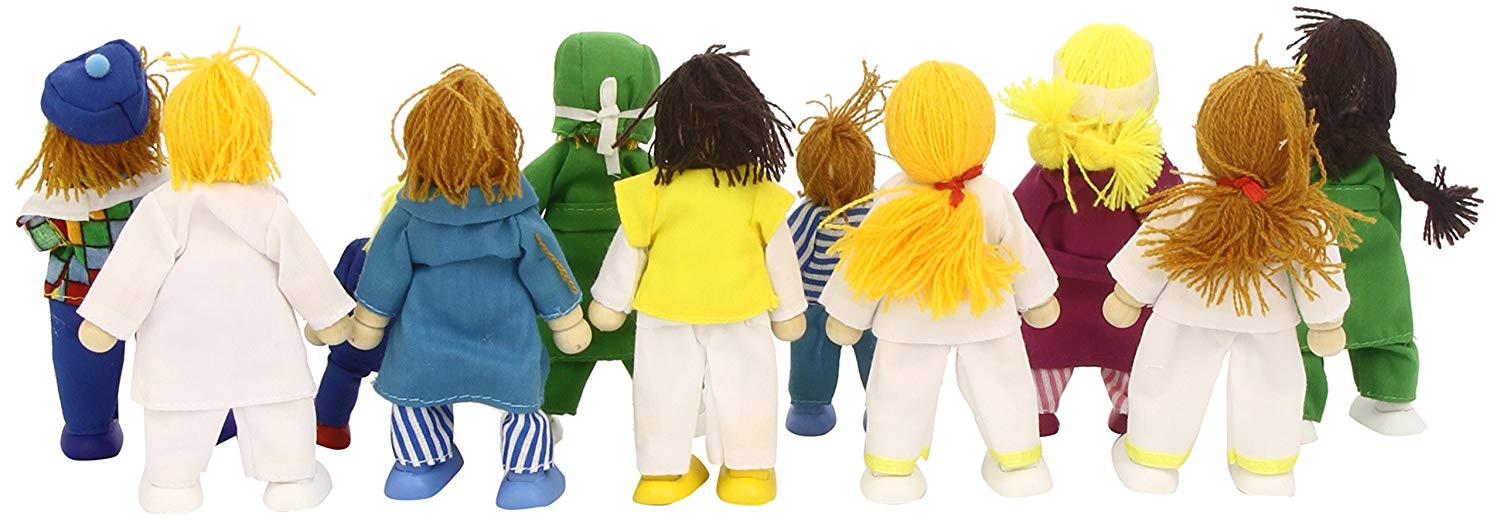 Goki 51686 Flexible Puppets, Hospital, Mixed – BigaMart
