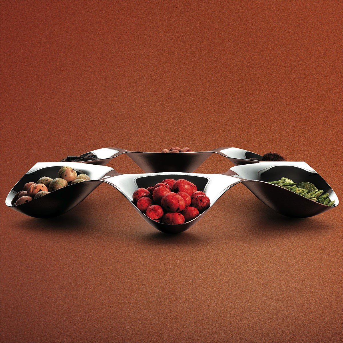 Alessi Officina SUPER STAR CANDIES/HORS-D’OEUVRE TRAY – BigaMart