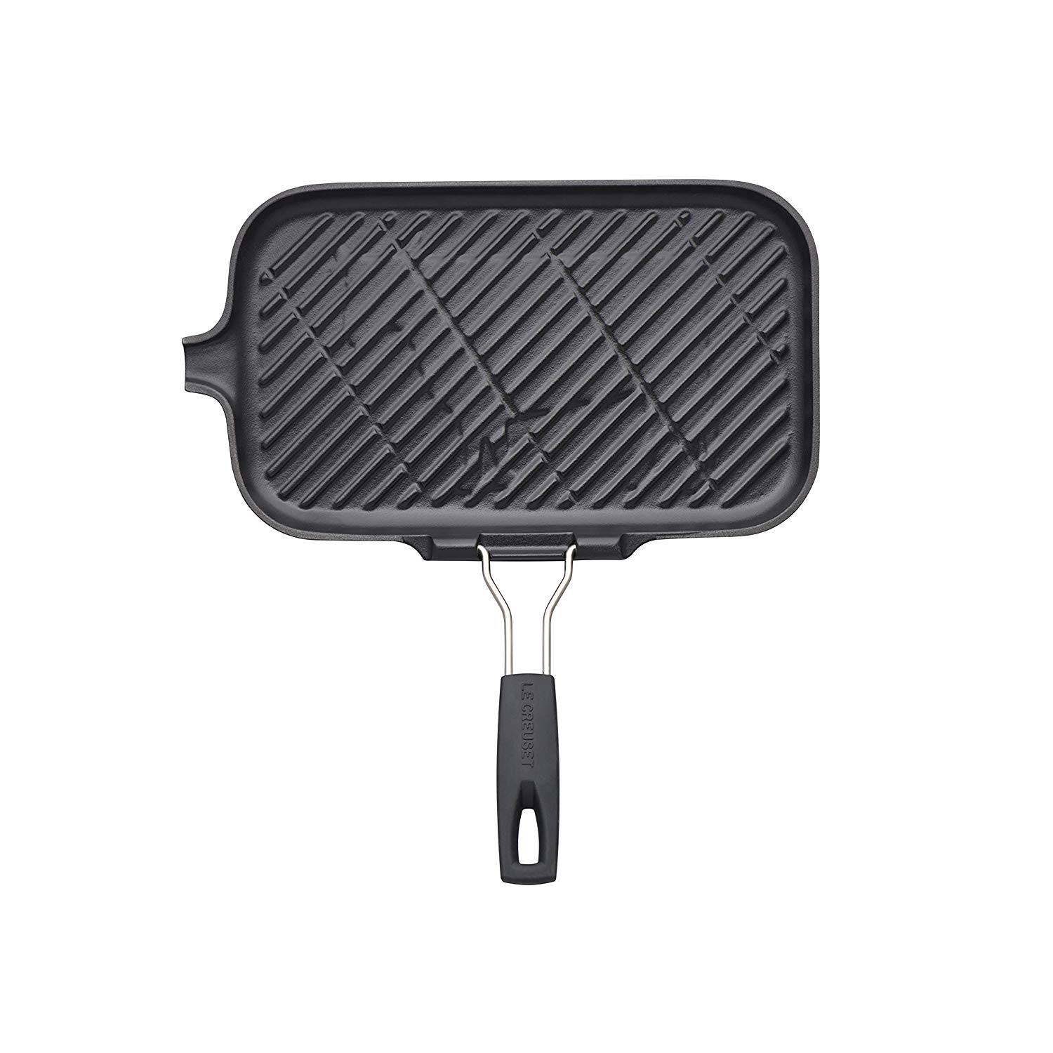 Le Creuset Enamelled Cast Iron Large Rectangular Grill Pan, With ...
