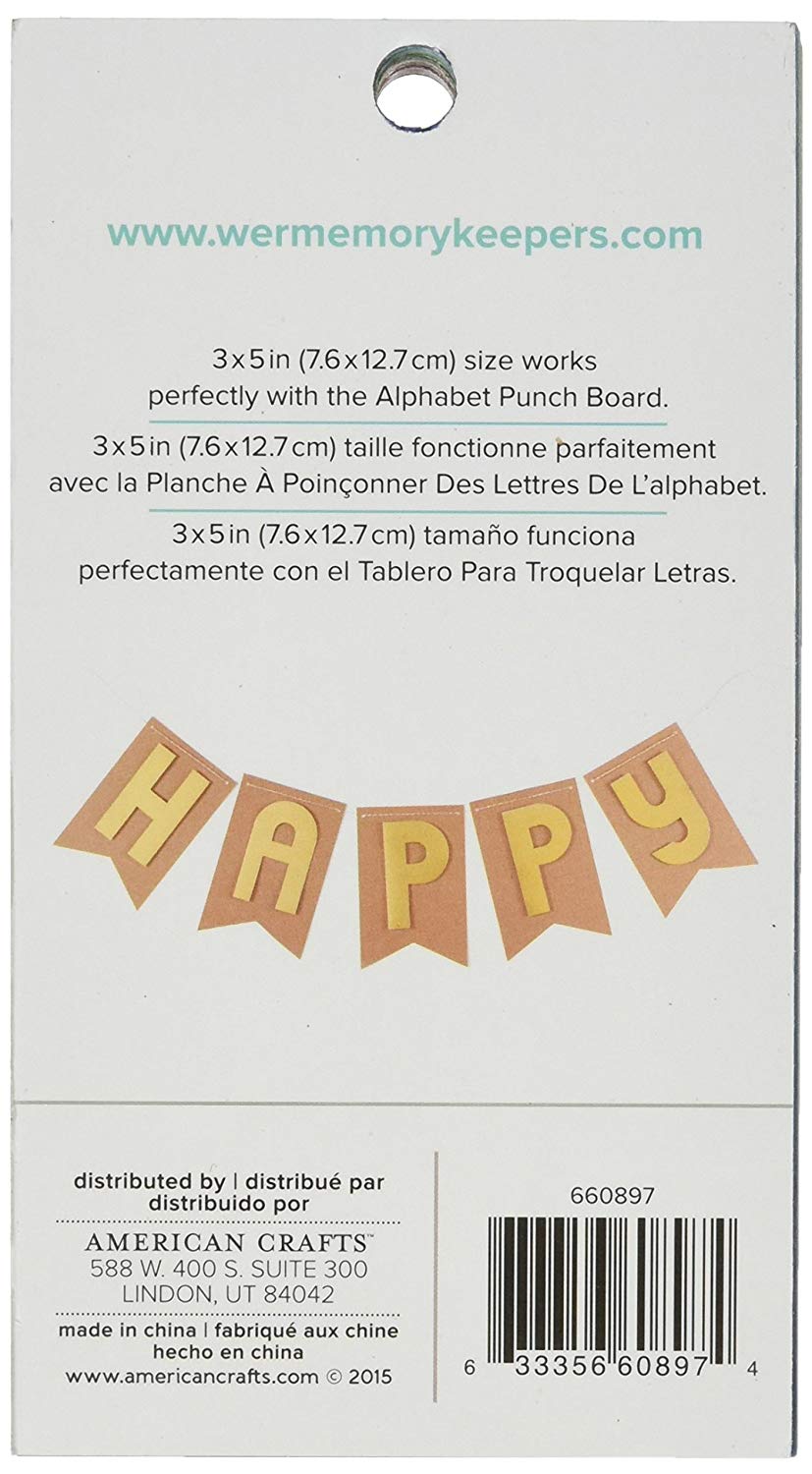 We R Memory Keepers 3″x5″ Basics Paper (80 Sheets) – BigaMart