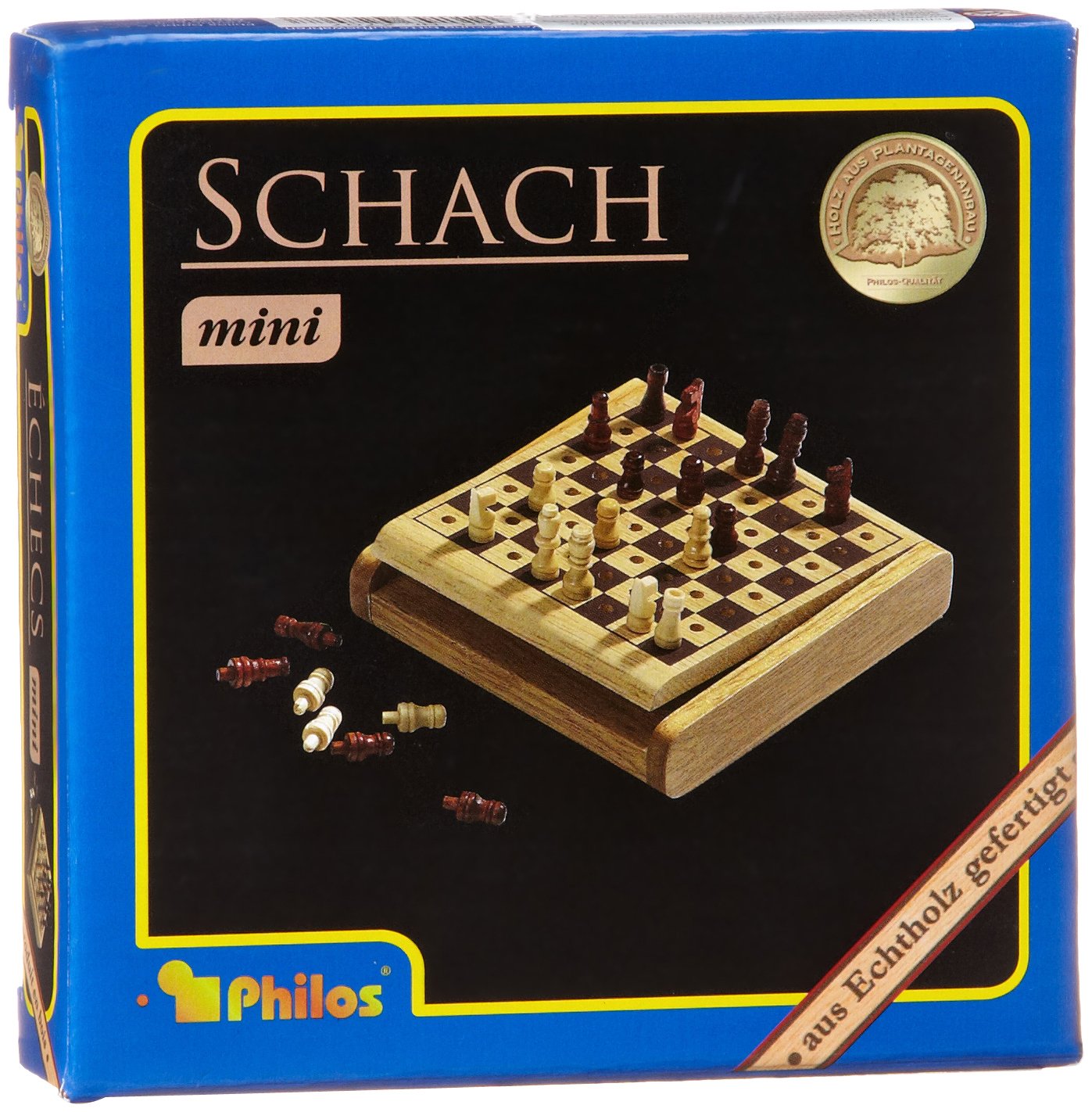 Philos 2707 Chess, Mini Plug-in Game, Multi-Colour – BigaMart