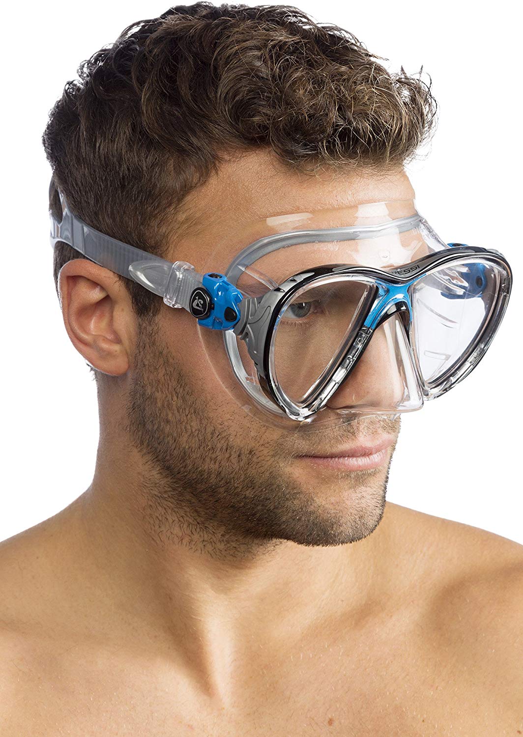Cressi Big Eyes Mask – Diving Mask with Tempered / Separate Glasses of ...