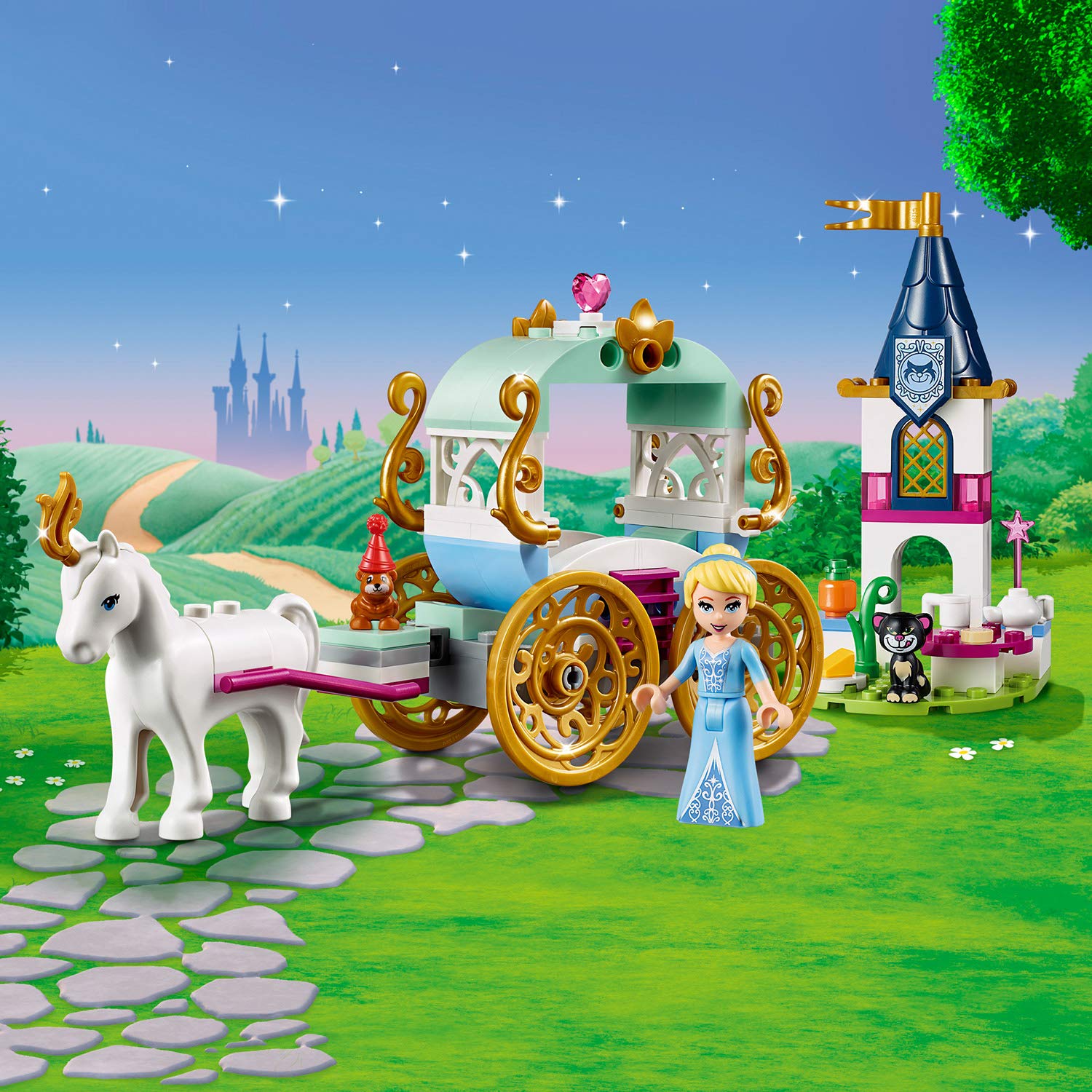 Disney Princess LEGO 41159 Cinderella’s Carriage Ride (Discontinued by ...