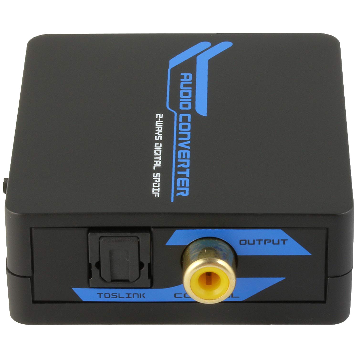 Luxburg® 2-way Digital SPDIF/Cloaxial Audio Conventer Amplifier Extender Splitter – BigaMart