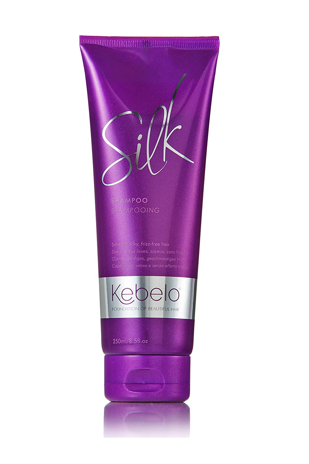 Kebelo Silk Anti-Frizz Shampoo for All Hair Types, Sulfate and Paraben ...