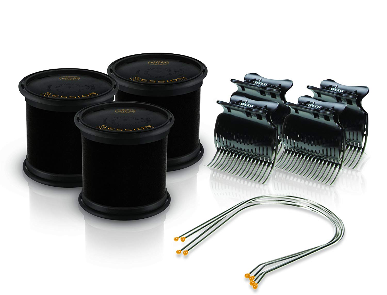 Diva Professional Styling Session Instant Heat Hot Pod Rollers 64mm/ 2. ...