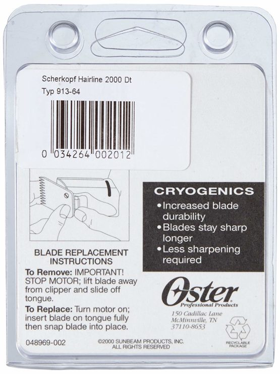 Oster 913-64 Hairline 2000 DT Blade – BigaMart