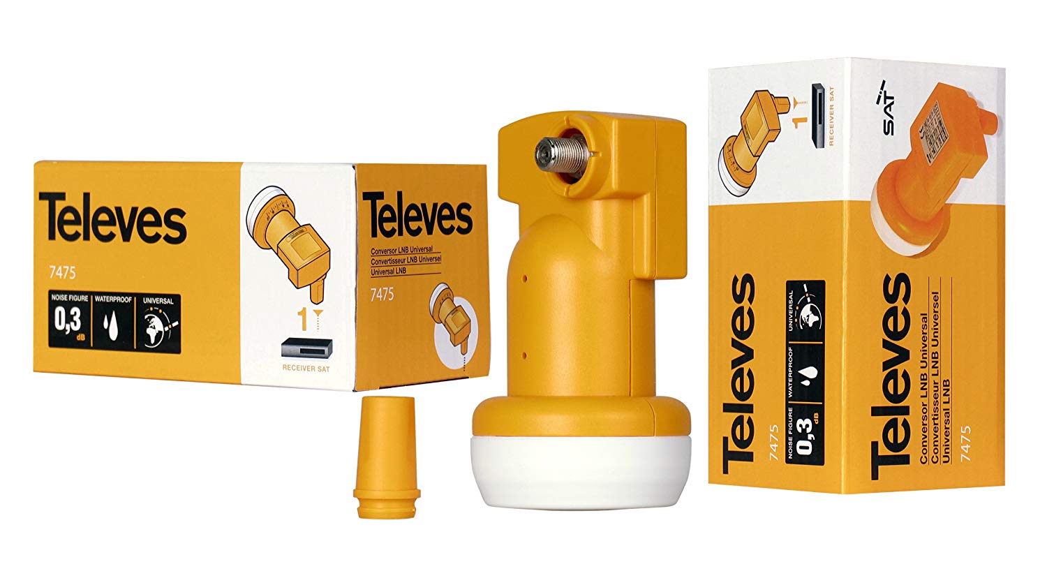 Televes Universal Offset LNB – ha/va/hb/vb g58db – BigaMart