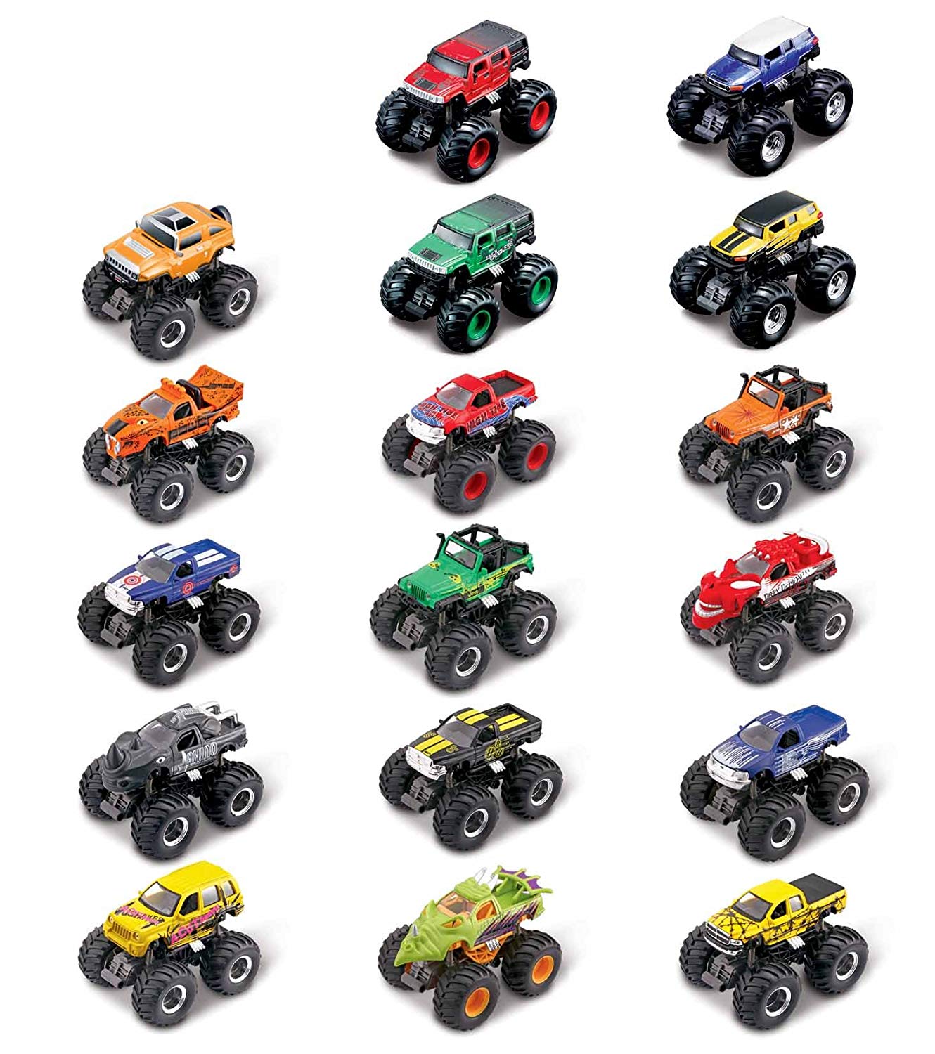 Maisto M21144 Fresh Metal Earth Shockers Pull Back, Assorted Designs ...