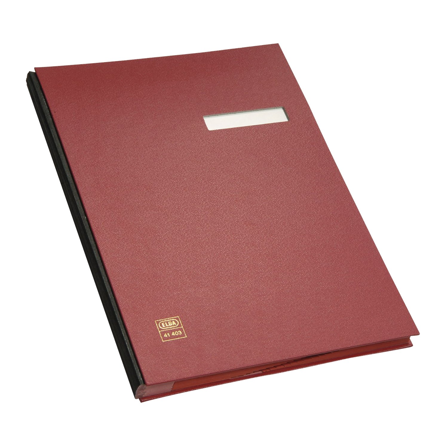 Elba 41403RO Signature Folder for DIN A4 PVC Red – BigaMart