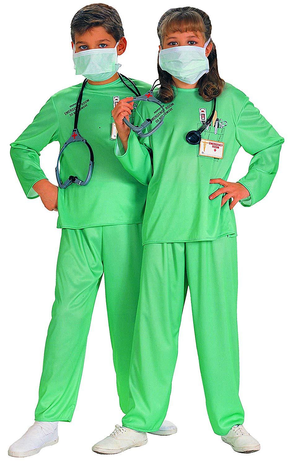 Rubie’s Official Unisex E.R Doctor Fancy Dress – Large – BigaMart