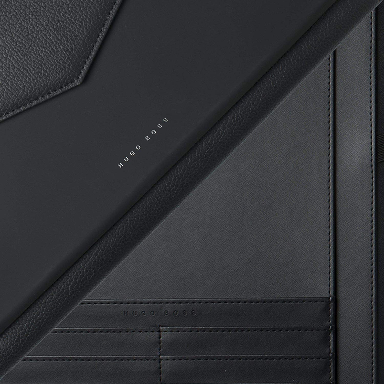 Hugo Boss HDF809A A4″Sophisticated” Folder – Black – BigaMart