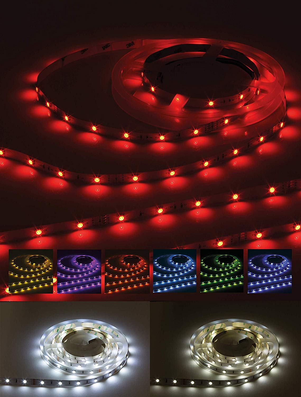 Knightsbridge RGB+White LED Flexible Tape – BigaMart