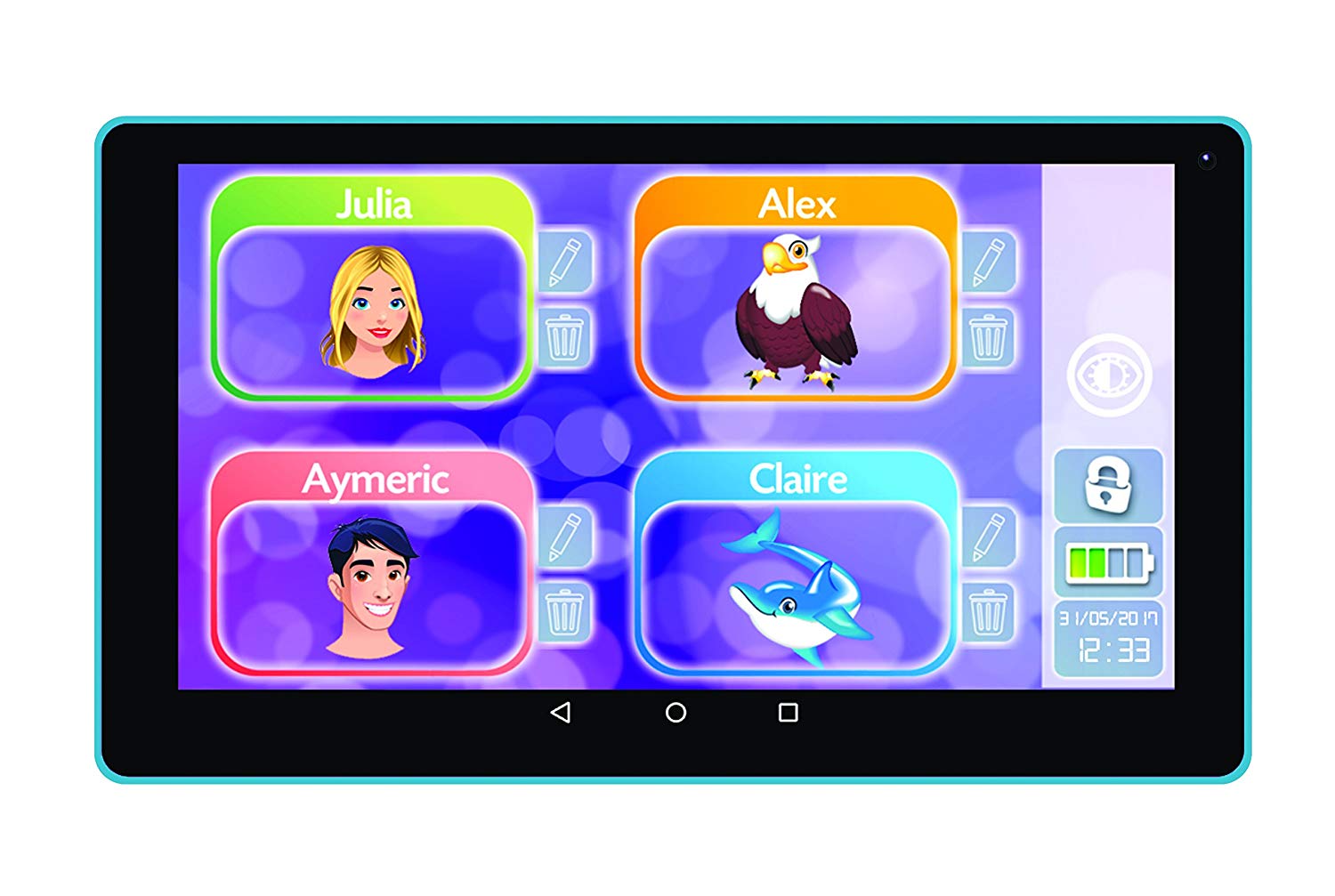 LEXIBOOK LexiTab 10″ – Kids Touch Tablet, Educational and Playful ...