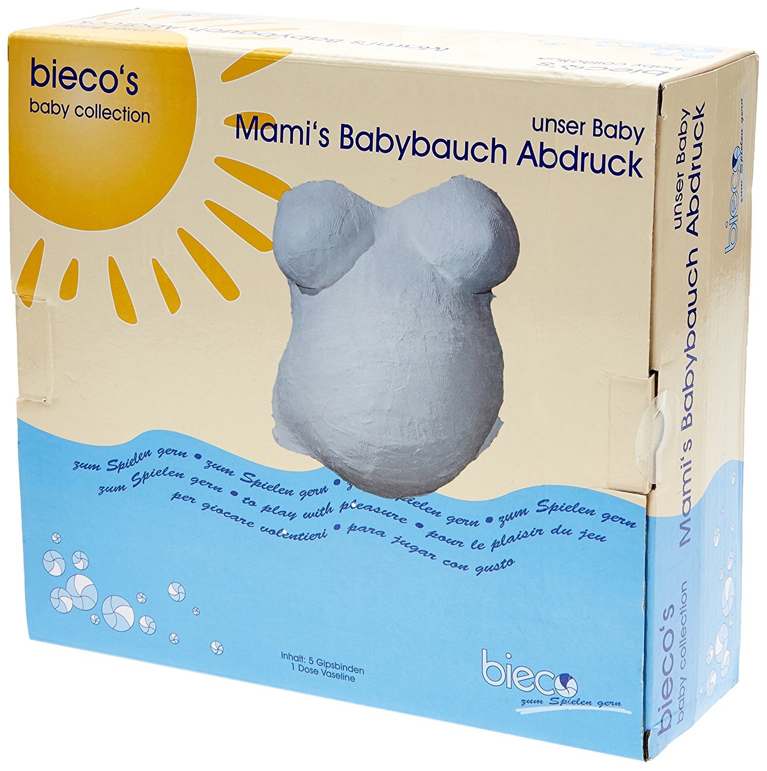 Bieco 641730 Pregnancy Belly Plaster Cast Kit – BigaMart