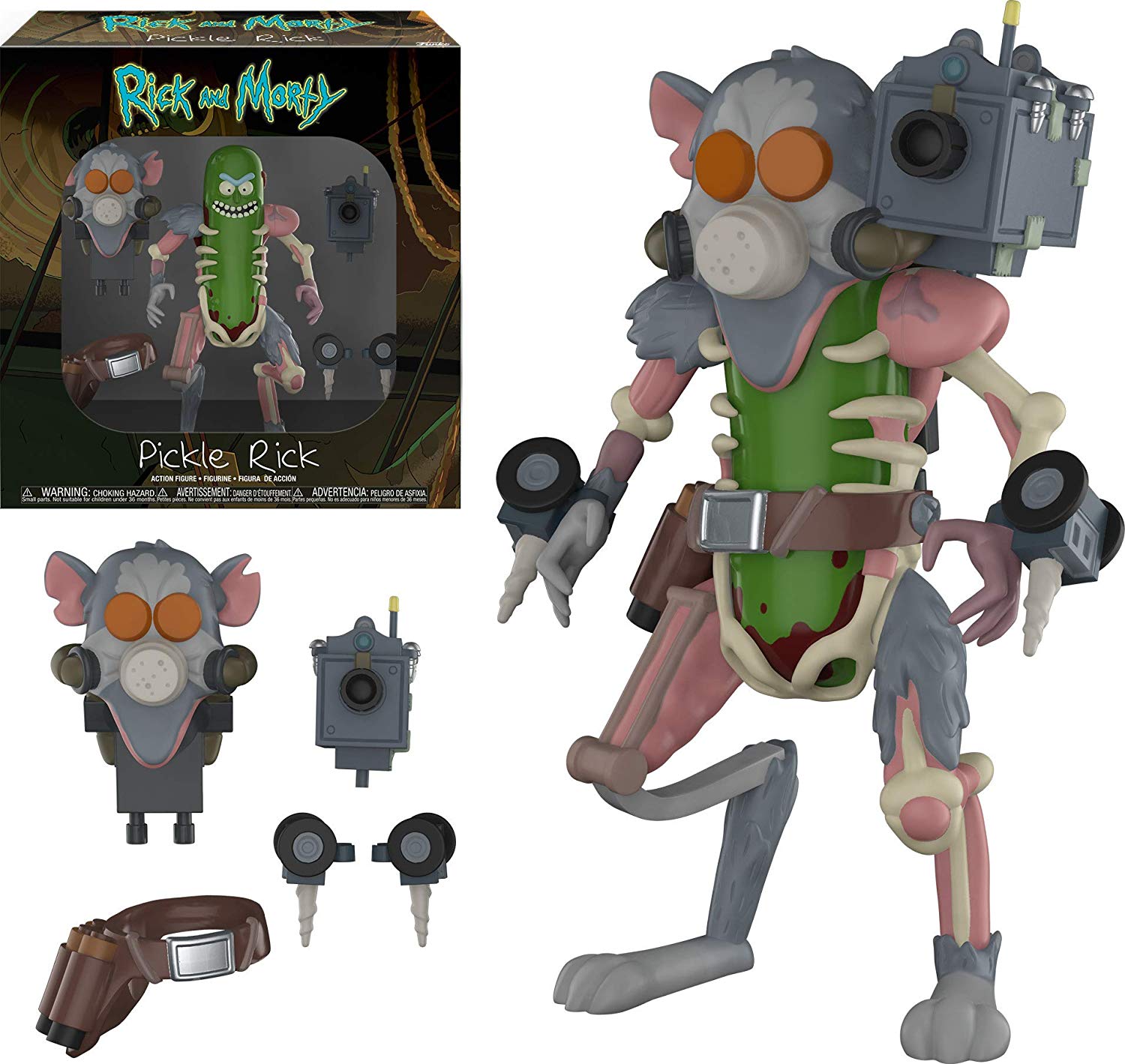 Funko 29783 Action Figure: Rick and Morty: Pickle Rick – BigaMart