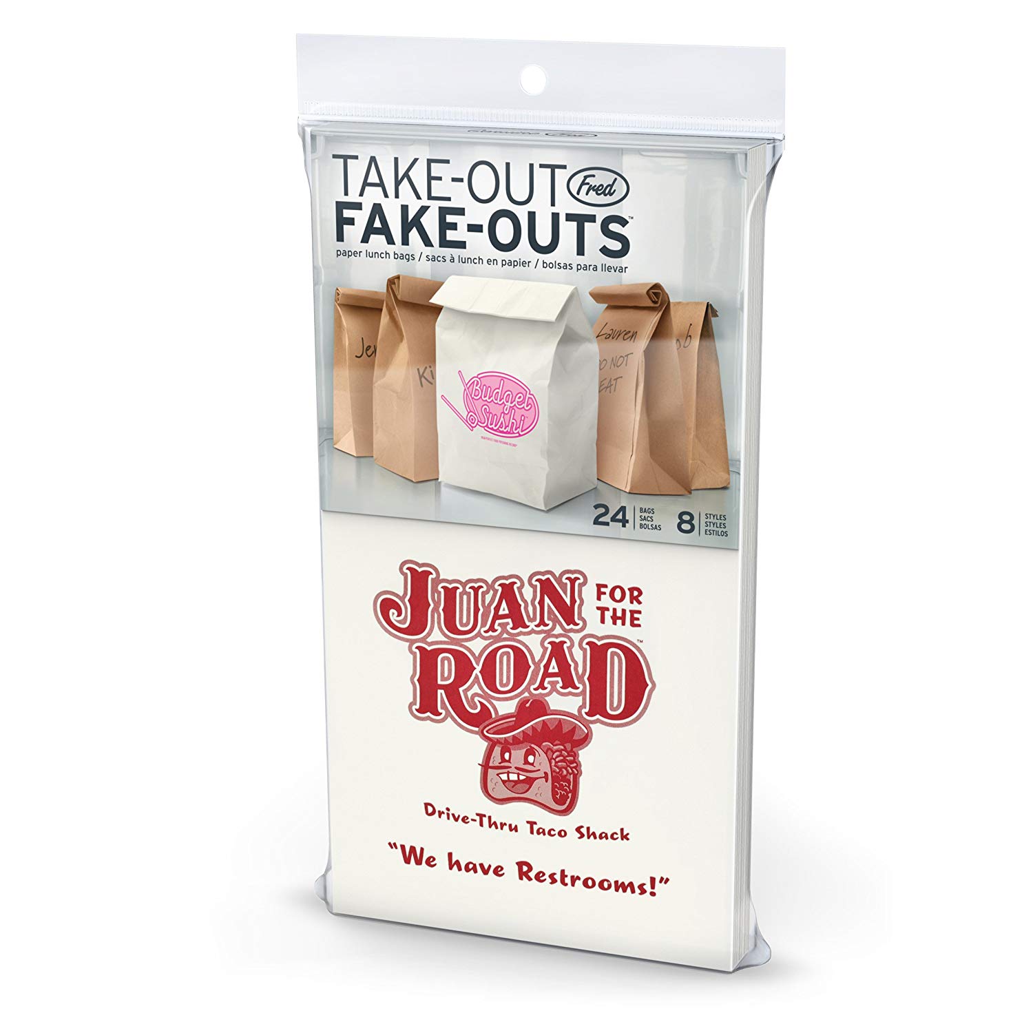 Fred TAKE-OUT FAKE-OUTS Paper Lunch Bags – BigaMart