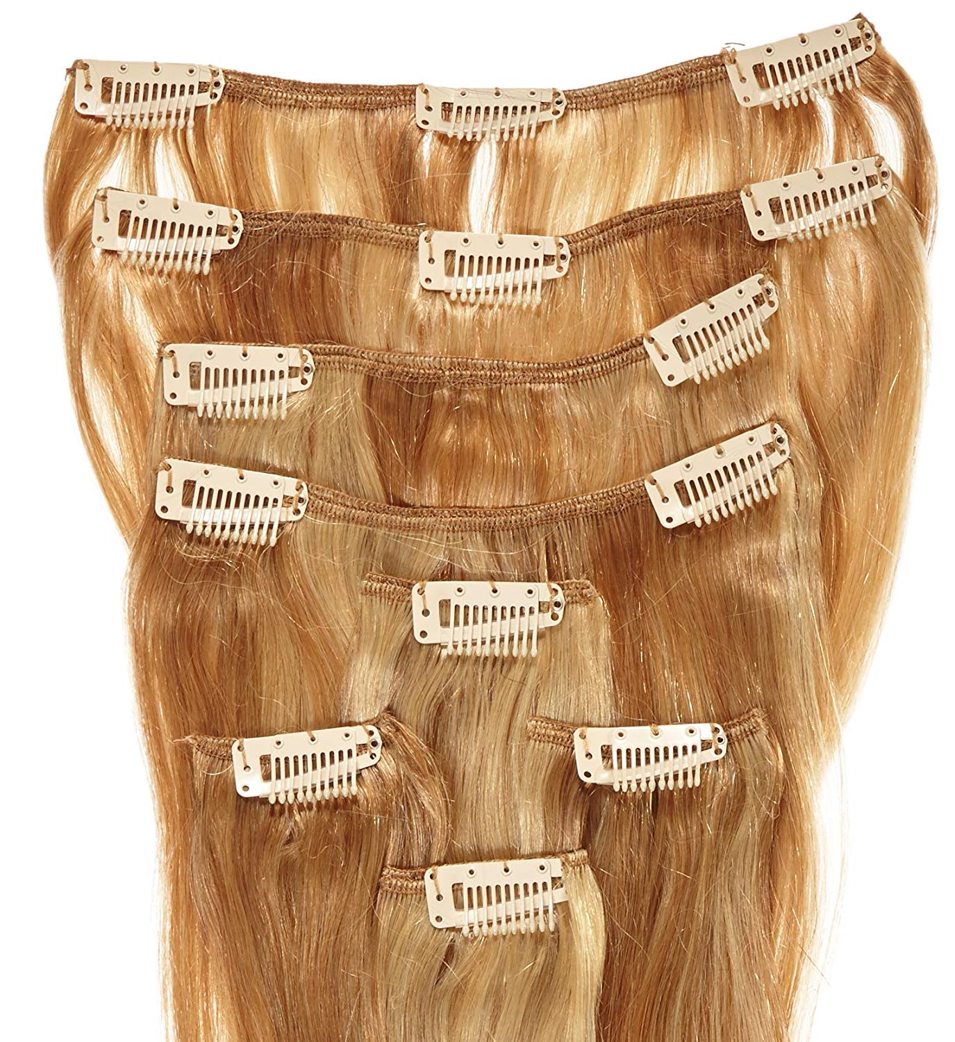 Supermodel Clip In Human Hair Extensions 14 -inch Colour 18/22 Ash ...