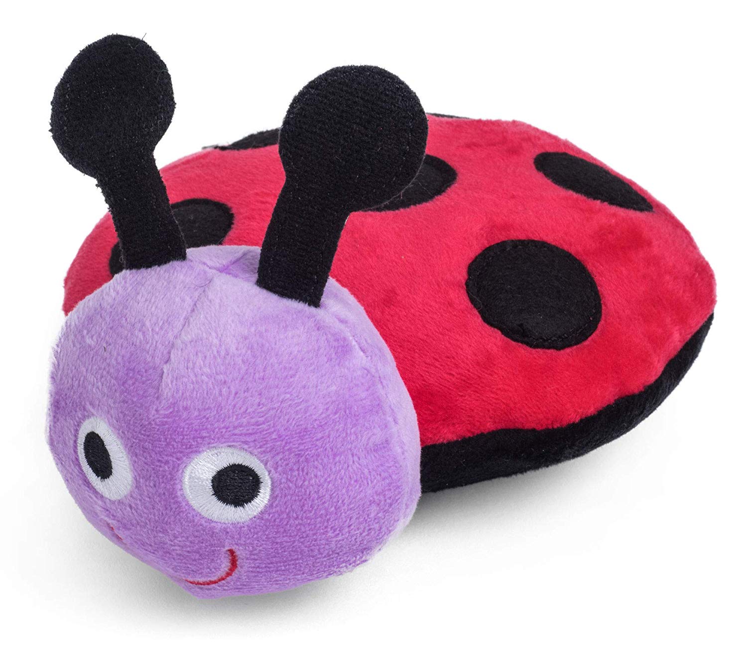 Petface Super Tough Rubber and Plush Lucy Ladybug Dog Toy – BigaMart