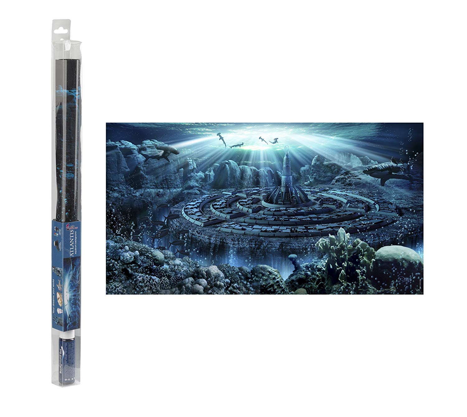 Hydor H2show Atlantis Background and Fixing Gel – BigaMart