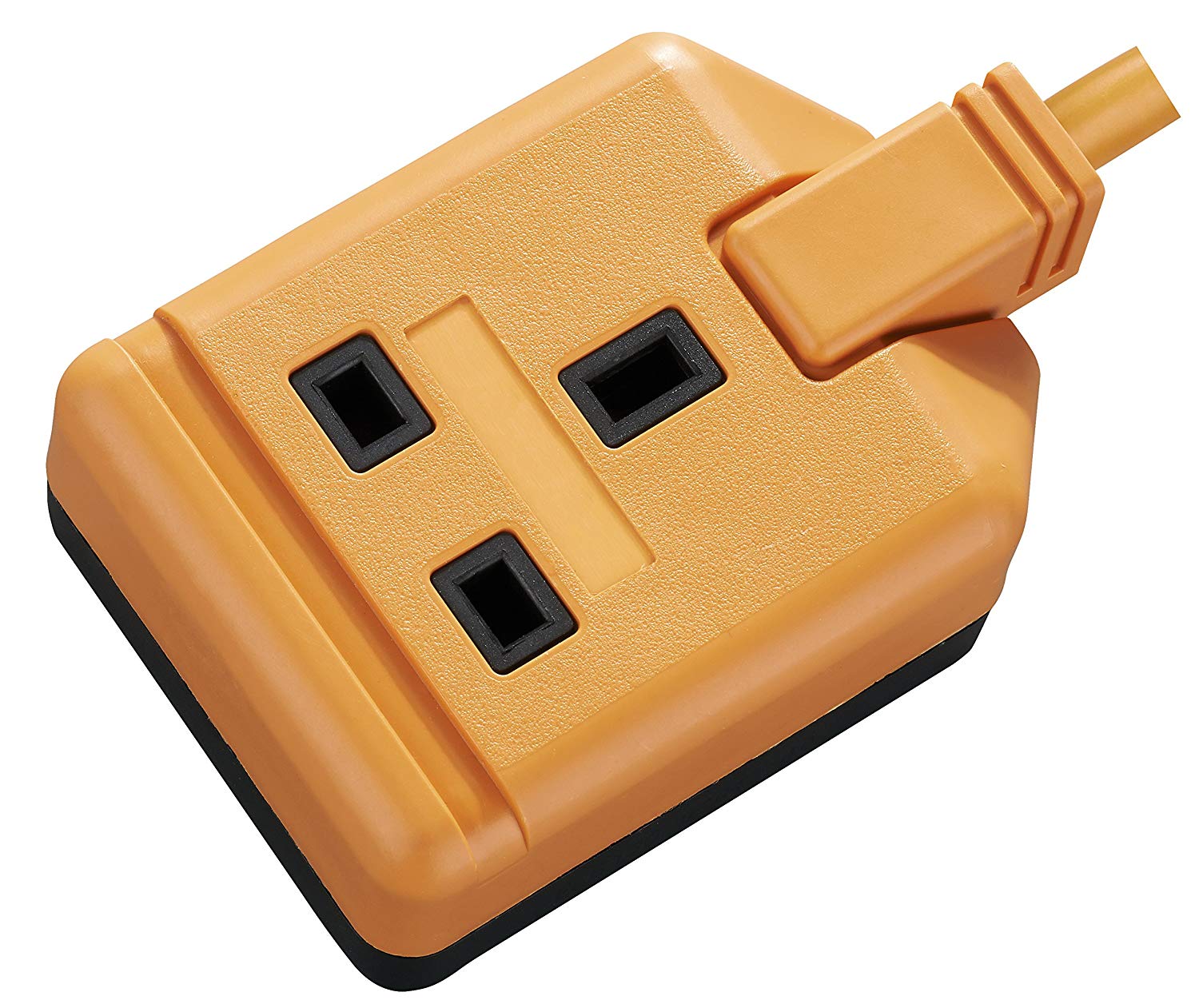 Masterplug EXS13110O-01 Heavy Duty Single Socket Extension Lead, 10 ...