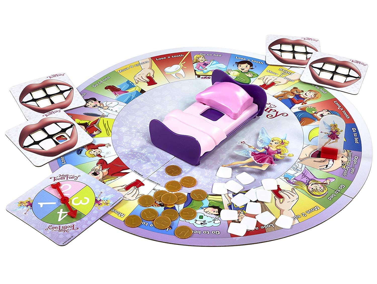 Goliath Games The Magic Tooth Fairy Fun Board Game for Young Children ...