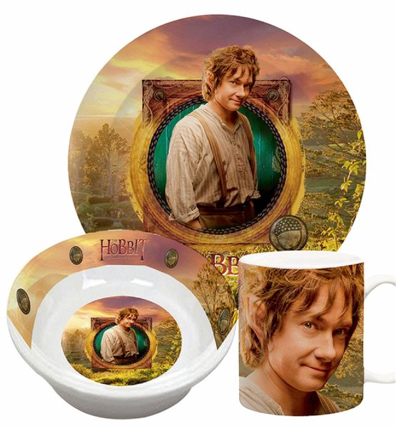 Joy Toy 33347 Hobbit 2 Ceramic Plates and 1 Cup Set in Gift Wrap – BigaMart