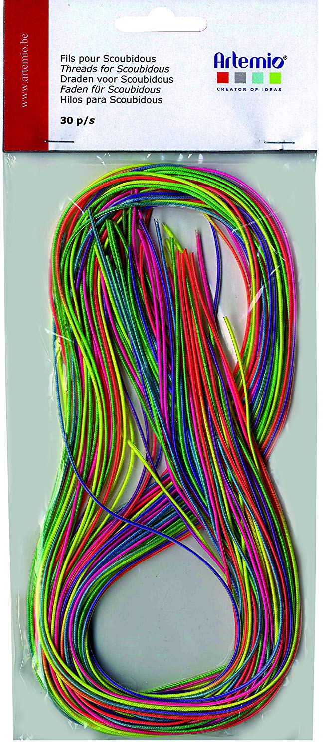 Artemio 30-Piece Fluorescent Threads for Scoubidous – BigaMart