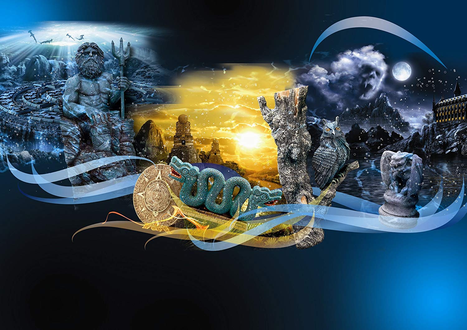 Hydor H2show Atlantis Background and Fixing Gel – BigaMart