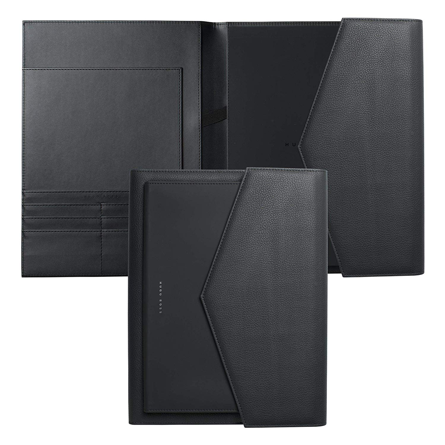 Hugo Boss HDF809A A4″Sophisticated” Folder – Black – BigaMart