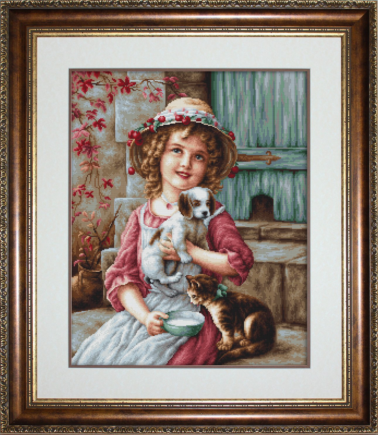 Lucas-S Best of Friends Counted Cross Stitch Kit - BigaMart